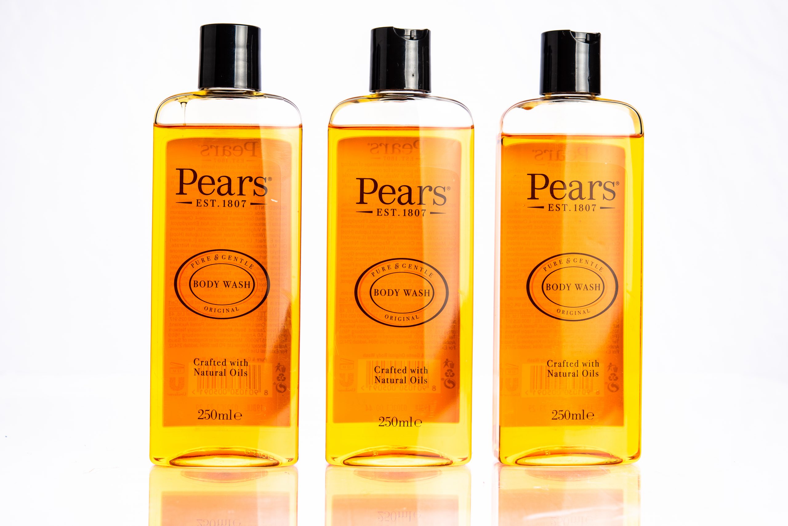 3x Pears Shower Gel 250ml
