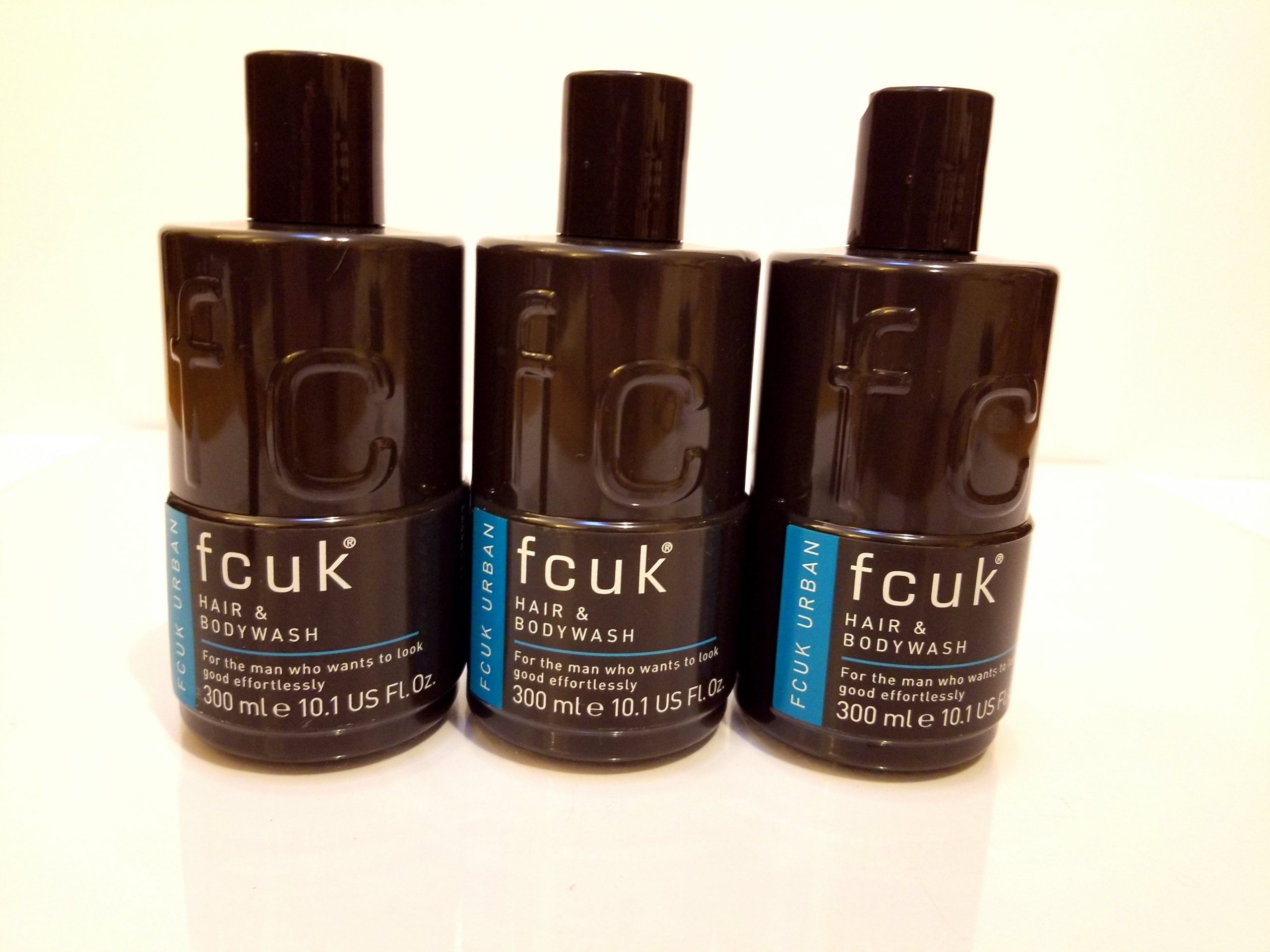 3x Fcuk Urban Hair and Body Wash BuySoapOnline.com