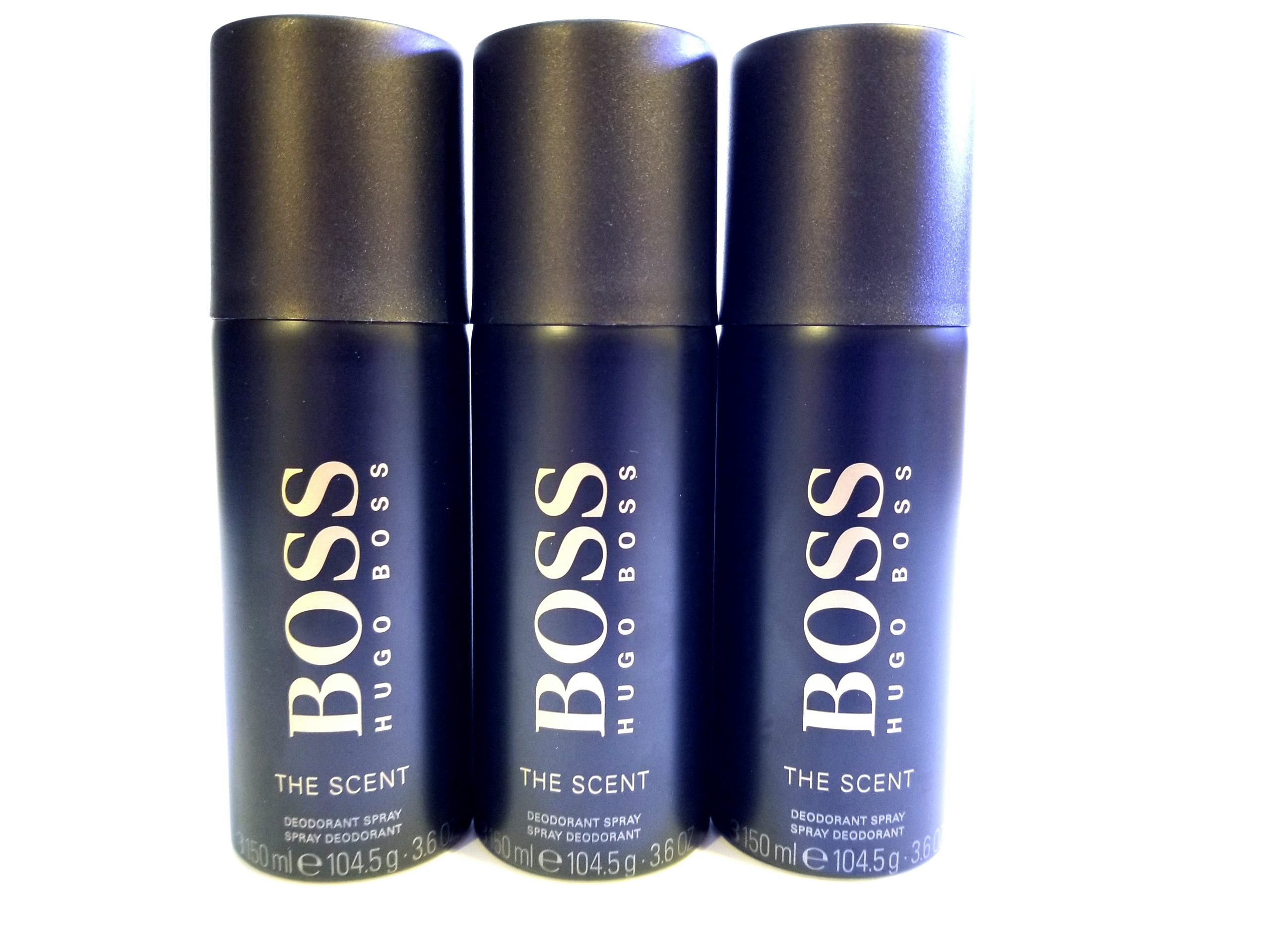 3x Hugo Boss The Scent Deodorant