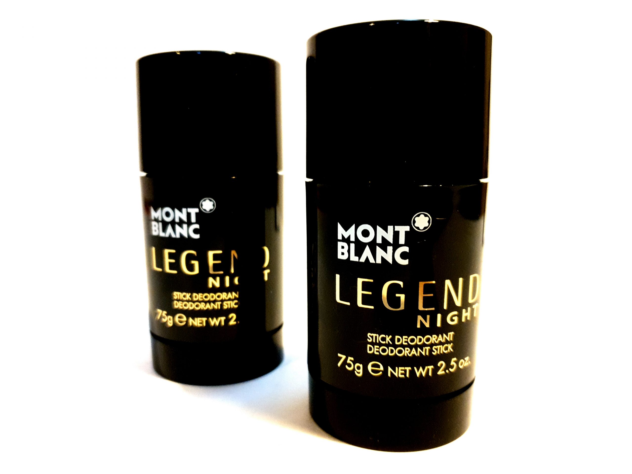 2x Mont Blanc Legend Night Deodorant Stick