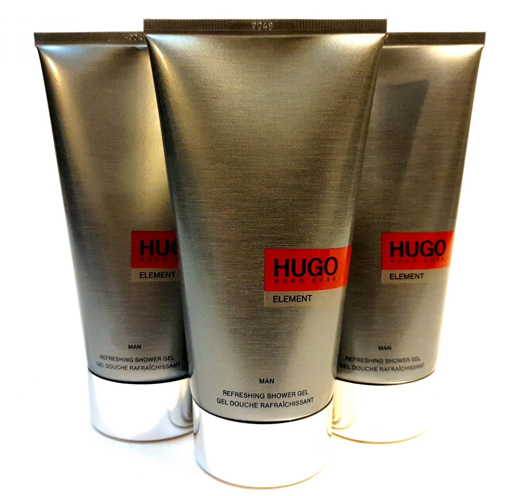 3x Hugo Boss Element Shower Gel for Men, 150ml
