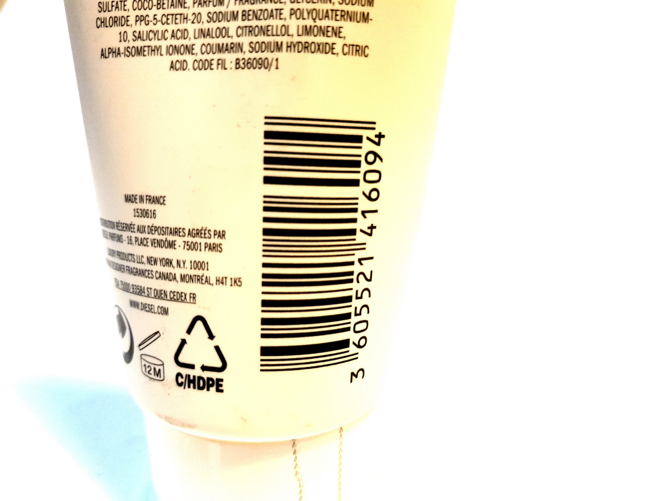 Diesel Only the Brave 150ml Shower Gel Body Wash