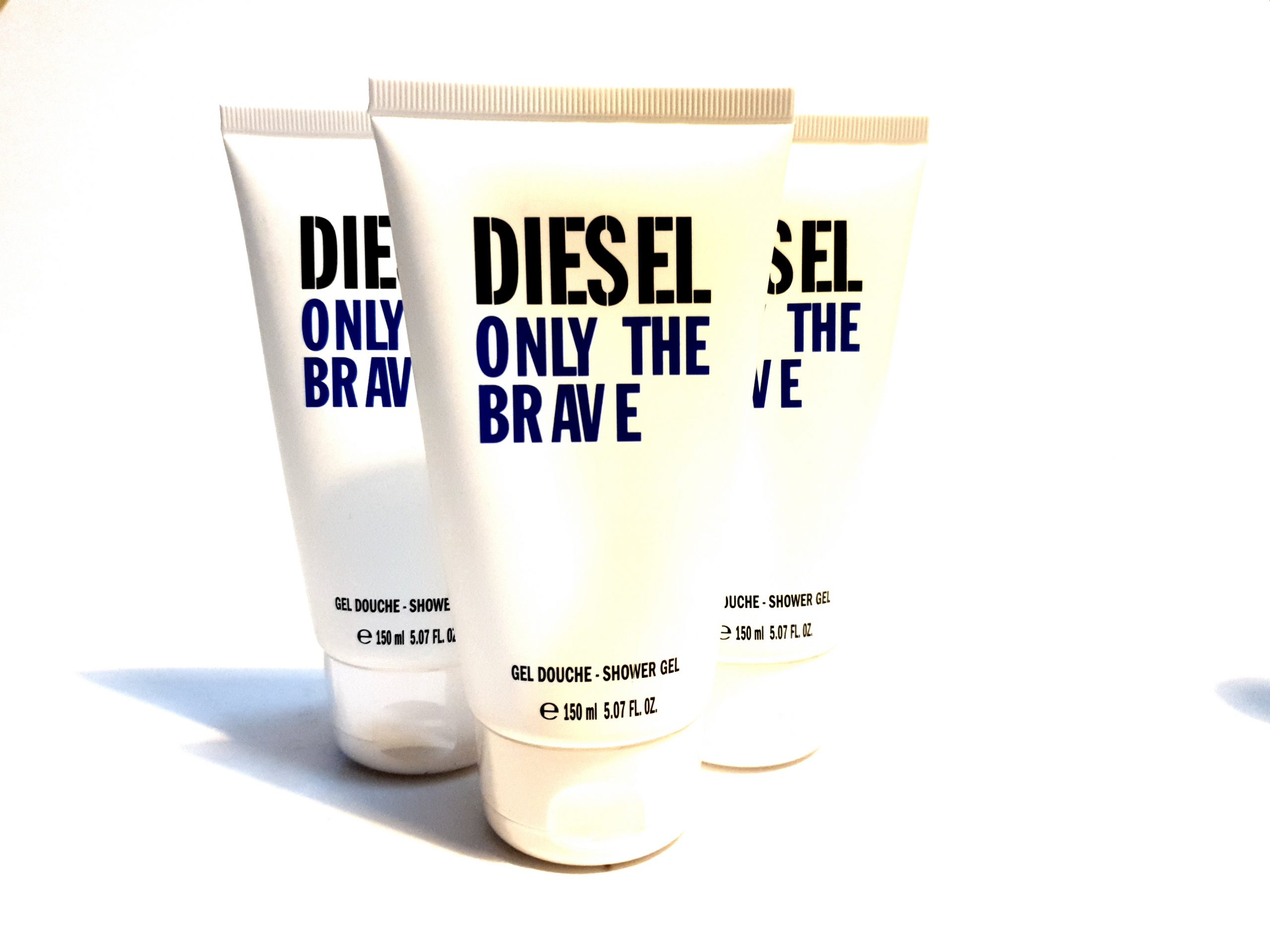 3x Diesel Only the Brave 150ml Shower Gel Body Wash