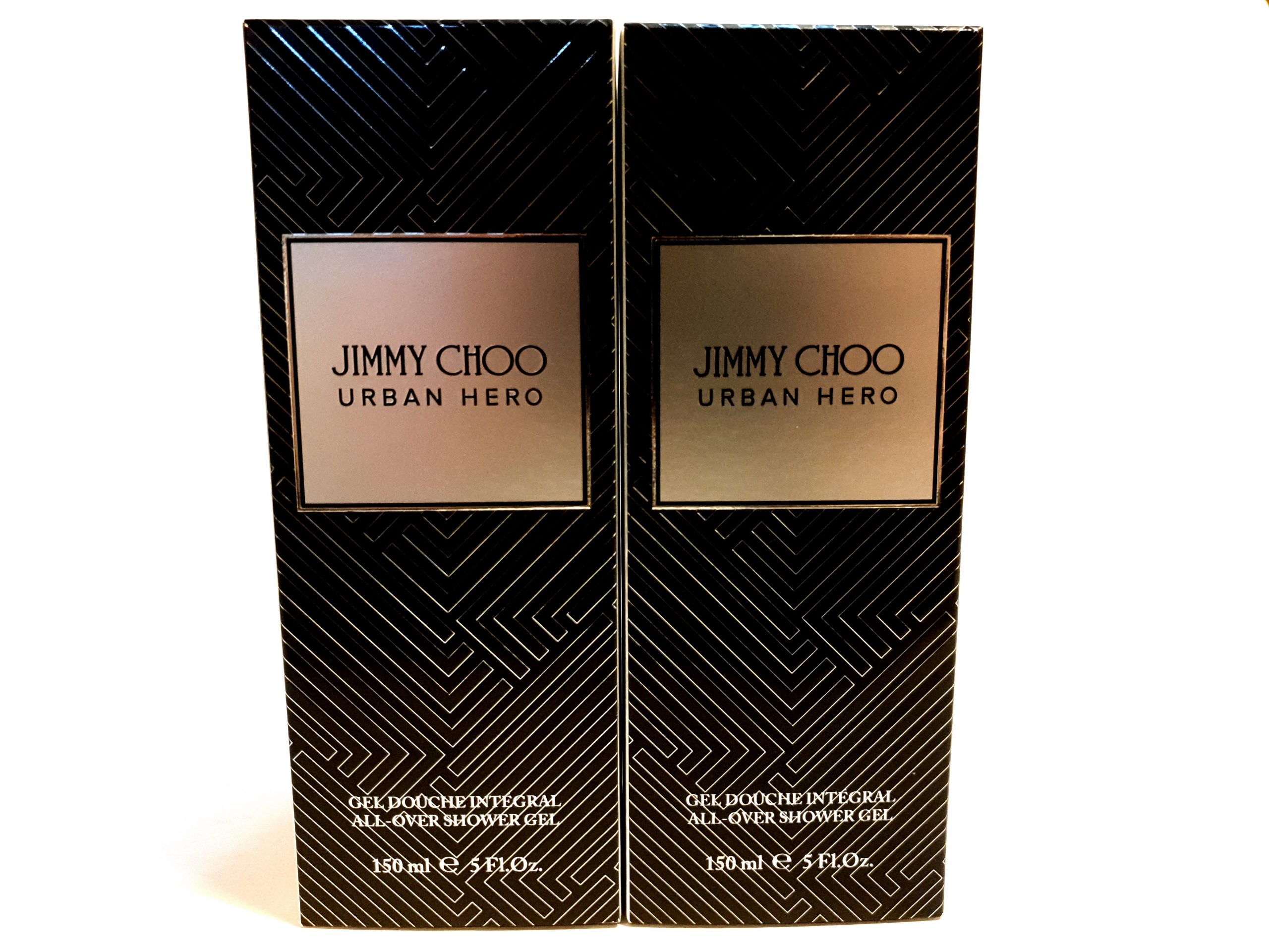 2x Jimmy Choo Urban Hero 150ml Shower Gel — BuySoapOnline