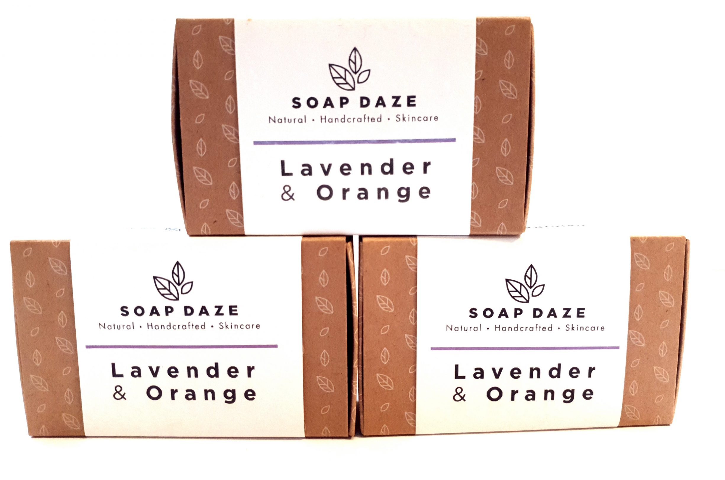3x Handmade Vegan Bars Of Soap Lavendar And Orange Buy Soap Online